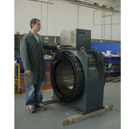 Electric rotary table - Horizont 600 - Syntax line - horizontal / ring ...