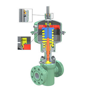 Pneumatic valve actuator - MA - CAMERON - linear / membrane