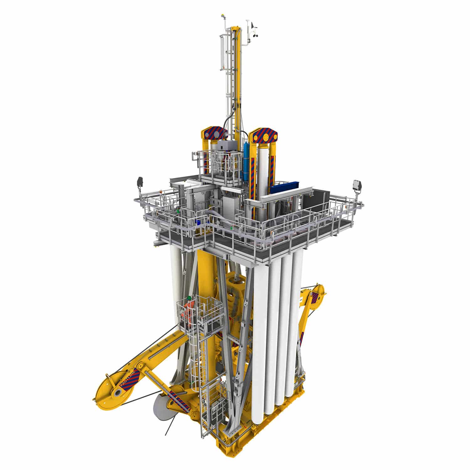 Movement compensator - TMC - CAMERON - for drilling vessel / active