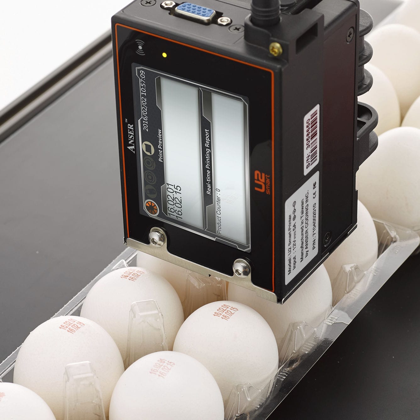 Inkjet marking machine - U2 SMART - Anser Coding Inc. - for integration ...