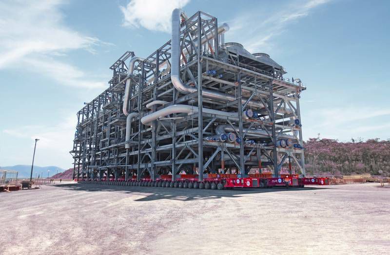 More than 6 axles self-propelled trailer - SPMT series - SCHEUERLE ...