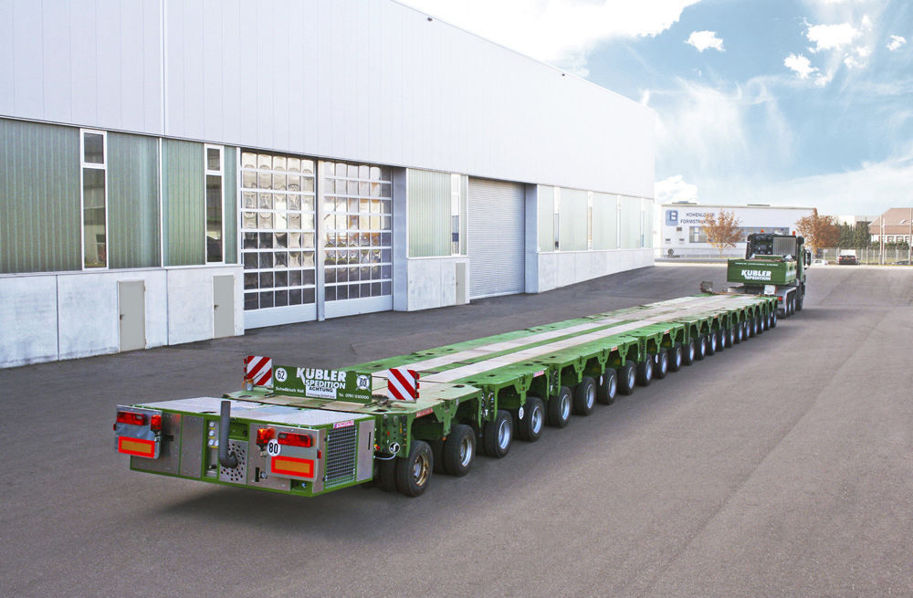 More than 6 axles self-propelled trailer - InterCombi PB - SCHEUERLE ...