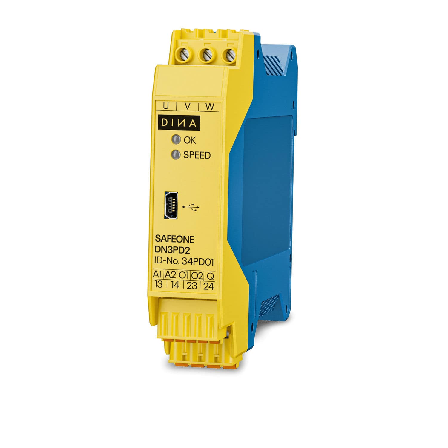 Rotational speed monitor - SAFEONE DN3PD2 - DINA Elektronik GmbH