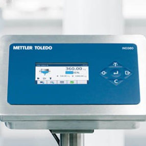 LCD display weighing terminal - IND360 - METTLER TOLEDO - panel-mount ...