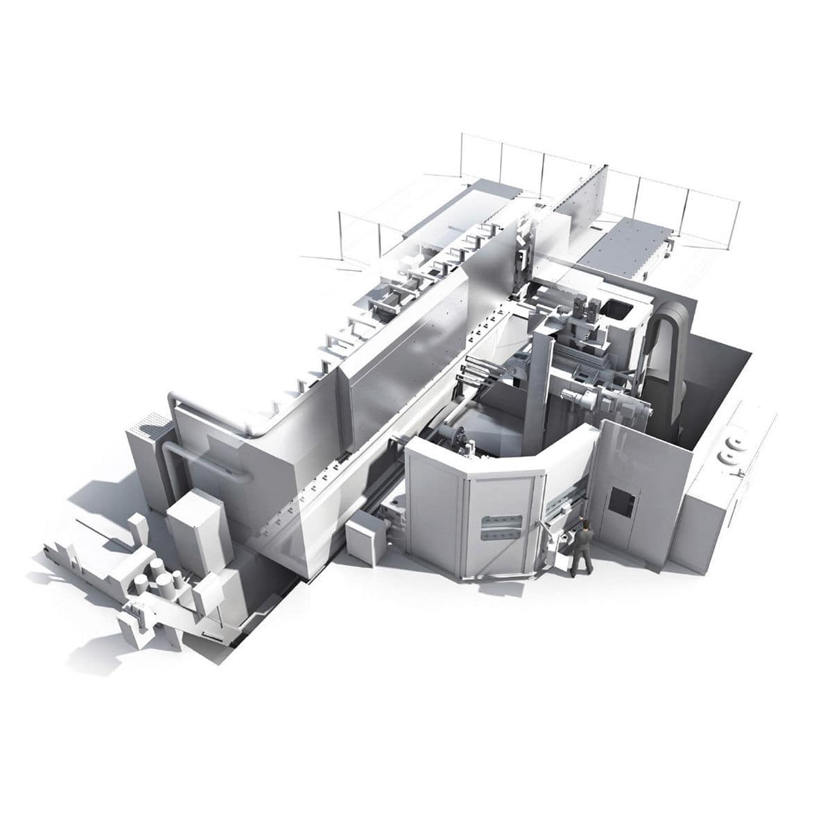 5-axis CNC machining center - Scharmann ECOFORCE Ti 9 / Ti 13 - Starrag ...