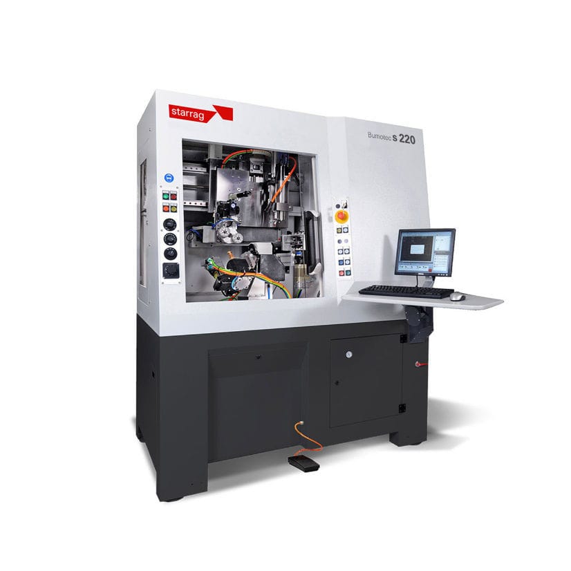 Finishing finishing machine - Bumotec s220 - Starrag - drilling ...