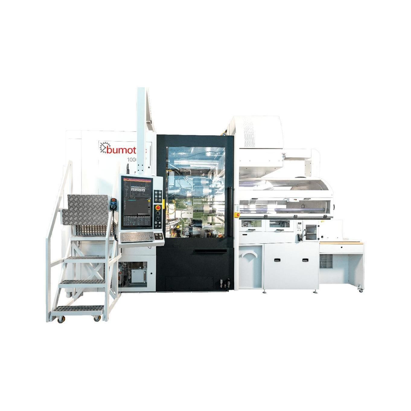 Rotary transfer machine - Bumotec 1000/C neo - Starrag - CNC / for bars ...