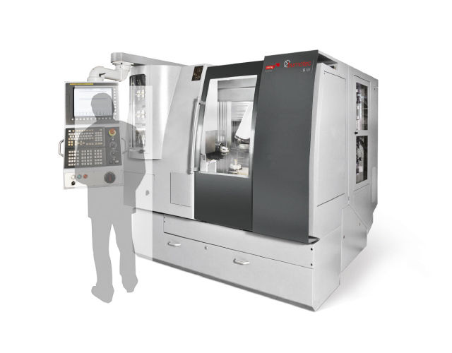 CNC milling-turning center - Bumotec S191 V - Starrag - horizontal / 5-axis / high-performance