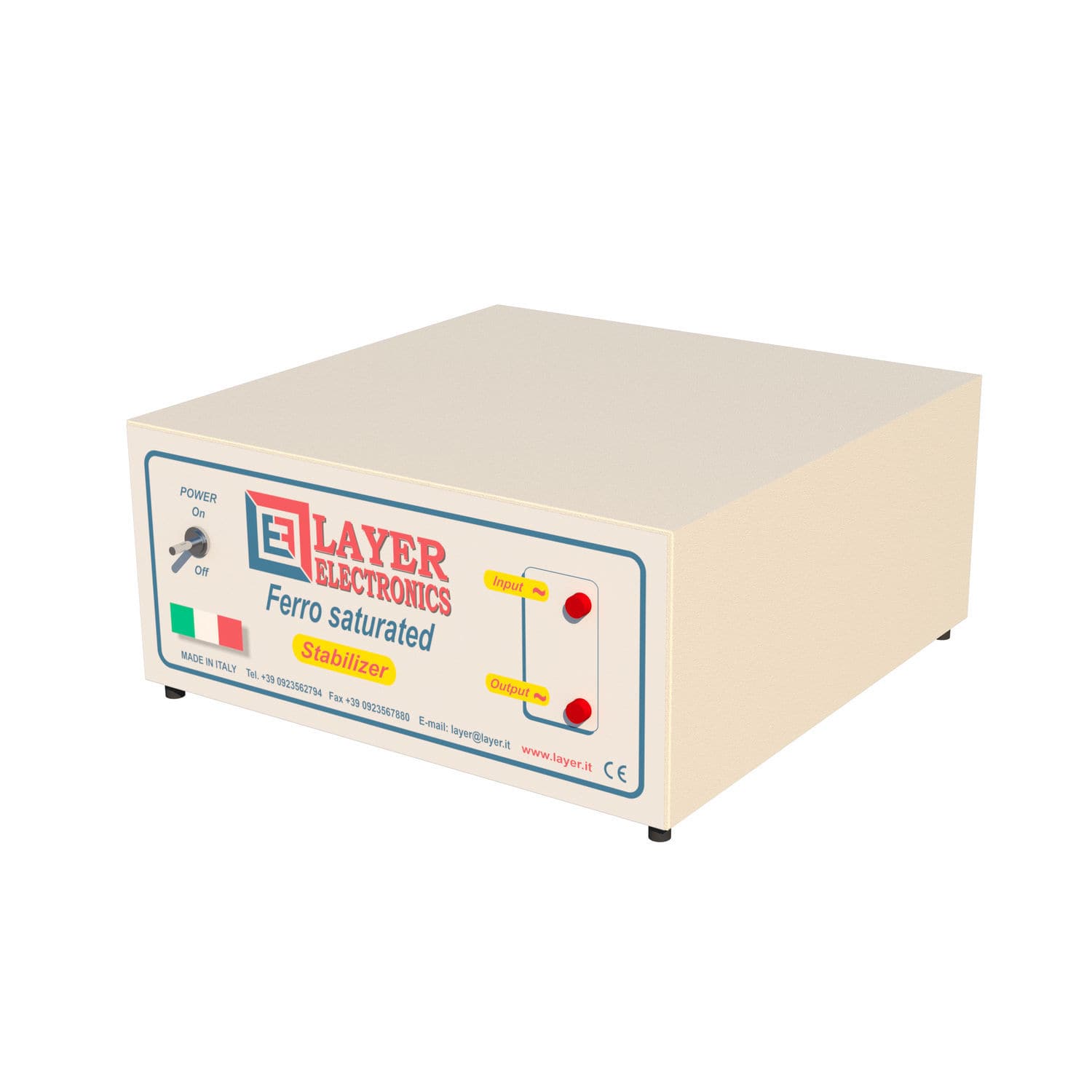 Single-phase voltage stabilizer - SH series - Layer Electronics s.r.l ...