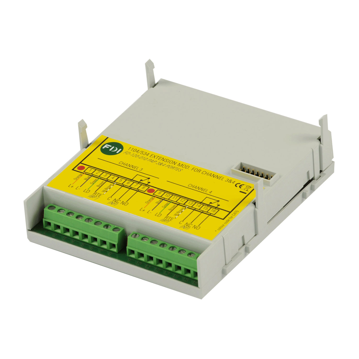 8 inputs input module - FD-120-206 - FDI MATELEC
