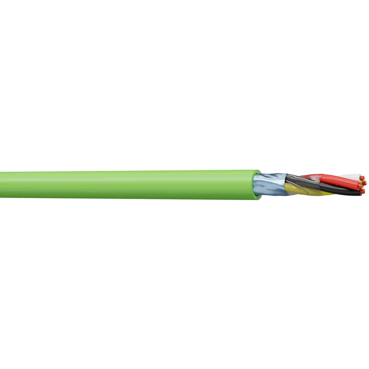 Electrical data cable - CBUS EIB - CAE GROUPE - flameproof / copper / black