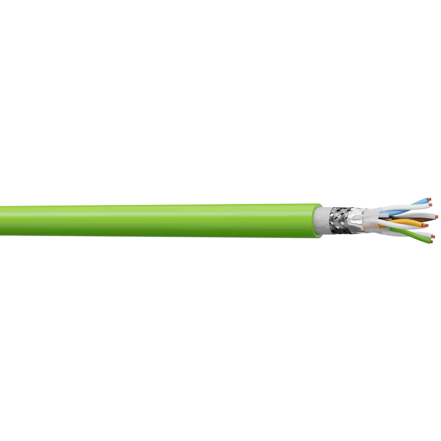 Electrical data cable - SFU100XP4PUR - CAE GROUPE - Ethernet / flame ...