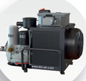 Rotary vane compressor - COMPACK 2 BUS - KTC Srl - air / electrically ...