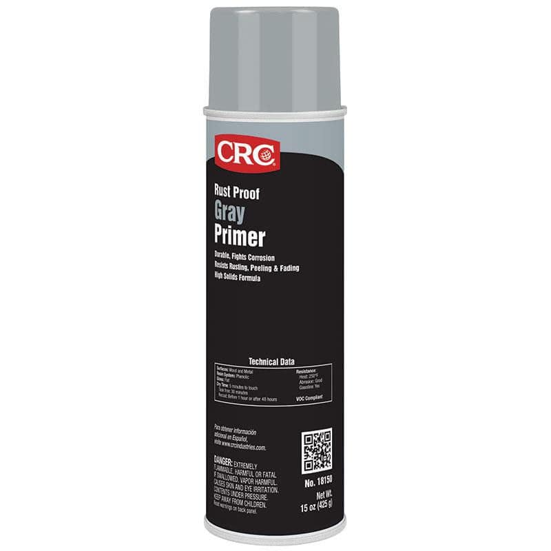 Rust-proof primer - 18150 - CRC Industries - aerosol / for steel / for wood