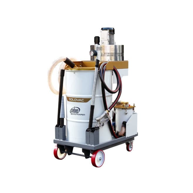 Industrial vacuum cleaner - GOLDVAC 104 - Siebec - liquids / three ...