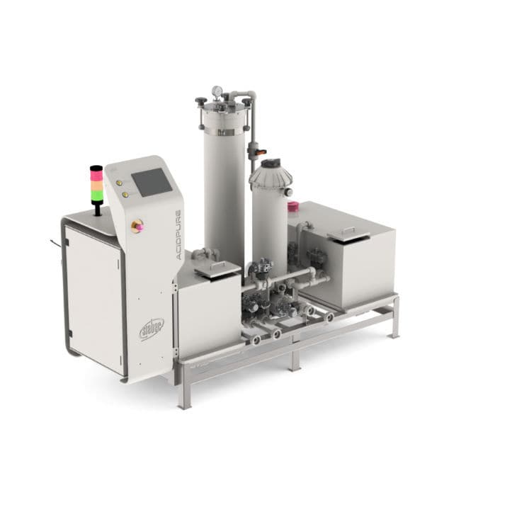 Aluminum recycling unit - ACIDPURE™ - Siebec - water