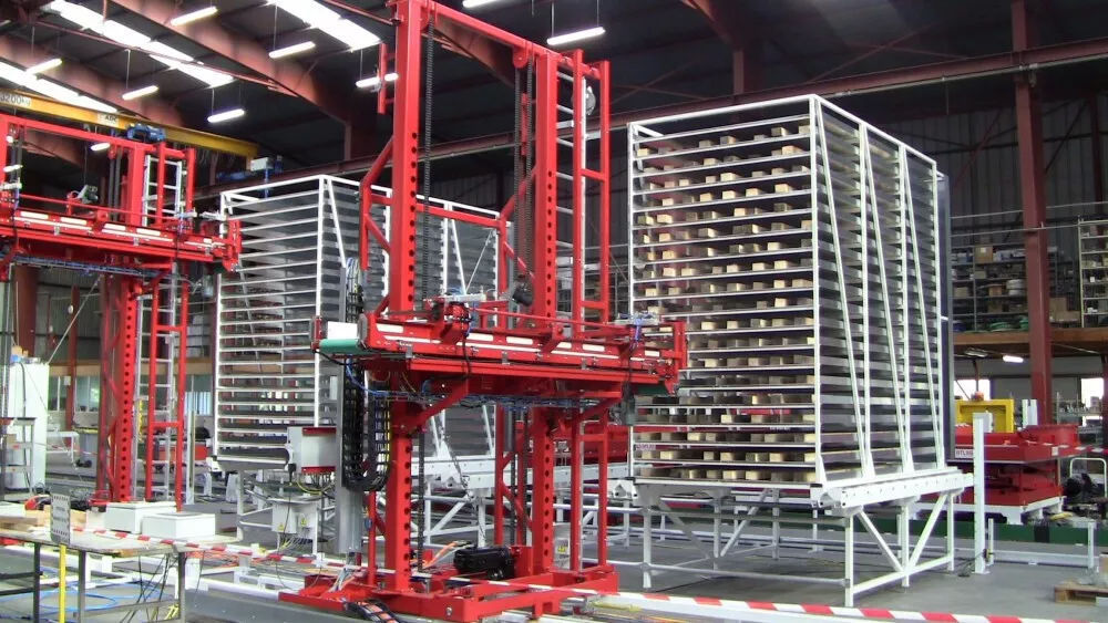 Automatic stacker crane - 010 - TECAUMA - for storage systems