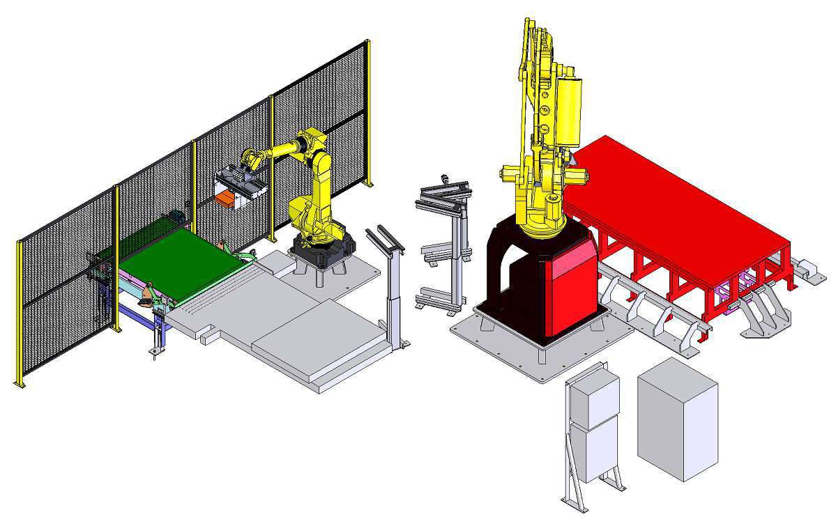 Robotic stacker - C010 - TECAUMA - brick accessory