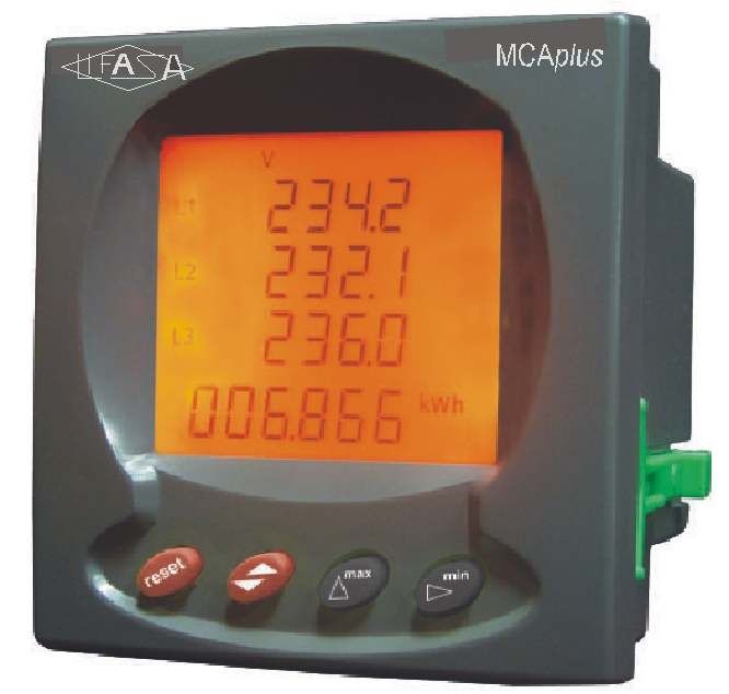 Electrical network analyzer - MCA Plus - LIFASA - power quality / for integration