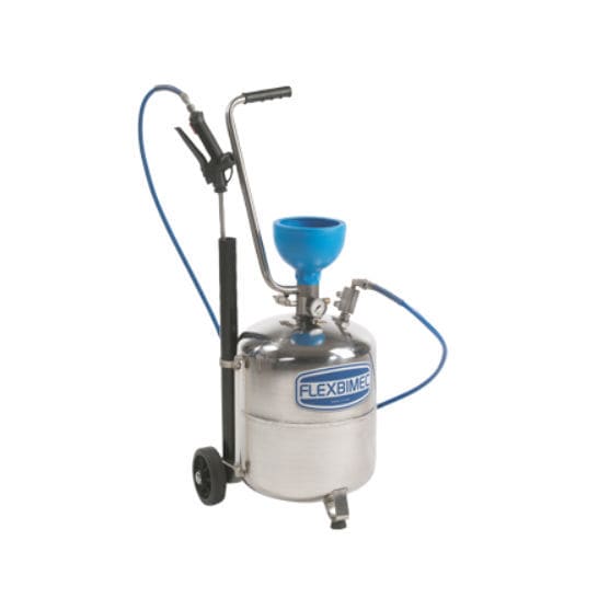 Mobile spray unit - 3323 - Flexbimec - liquids / stainless steel