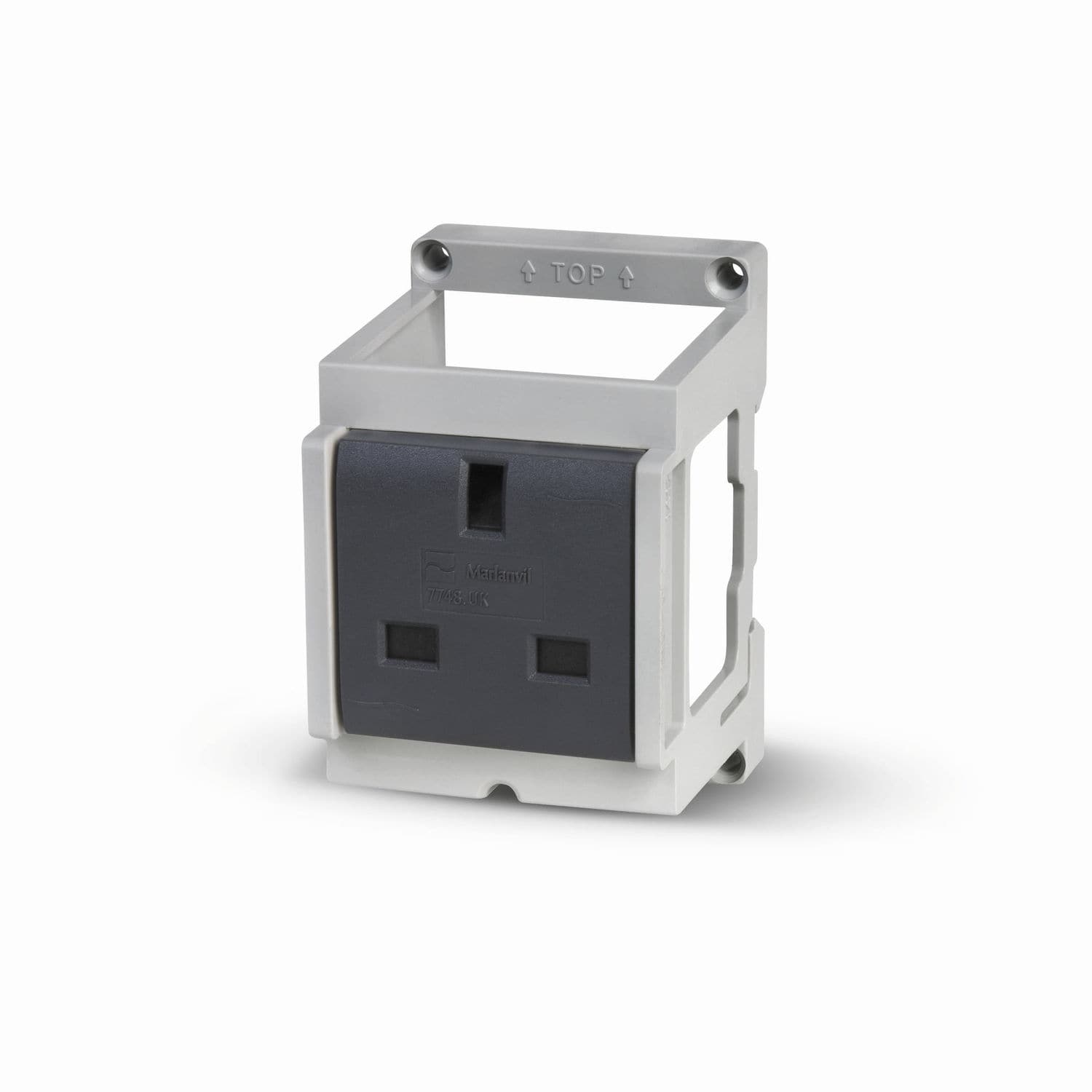 Wall-mounted electrical socket - 1412.BS - Presa UK - Giovenzana ...