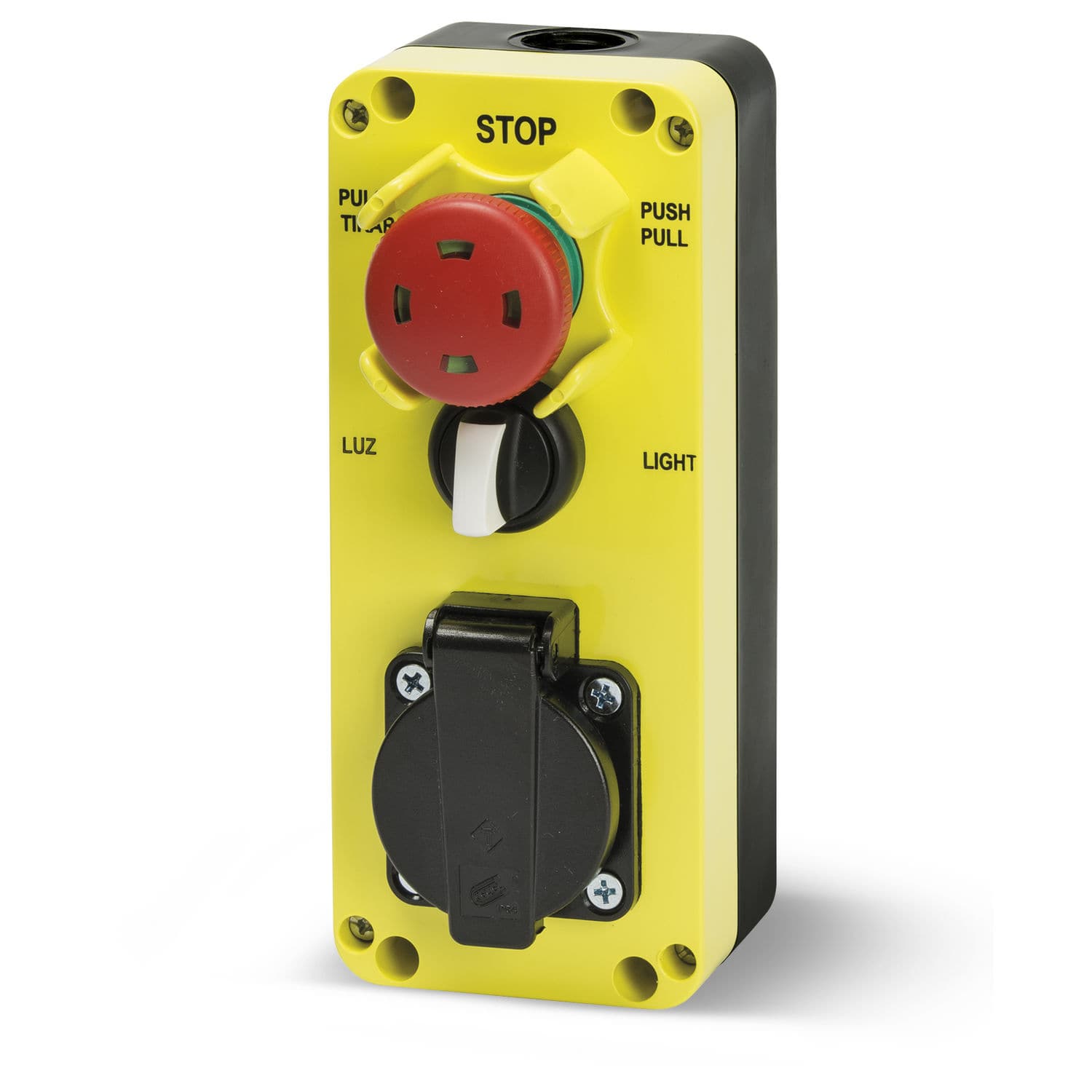 Mushroom push-button switch - GM403A - Giovenzana International B.V. - emergency stop / IP54 ...