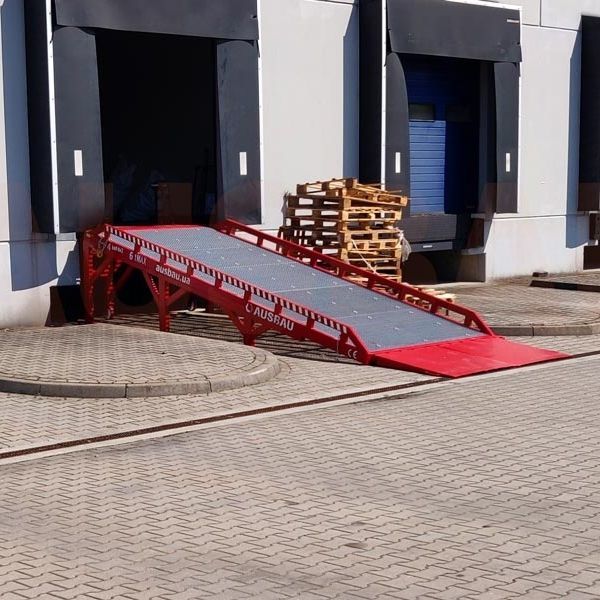 Forklift truck ramp - DG series - AV-EXIM - for docks / for trucks ...