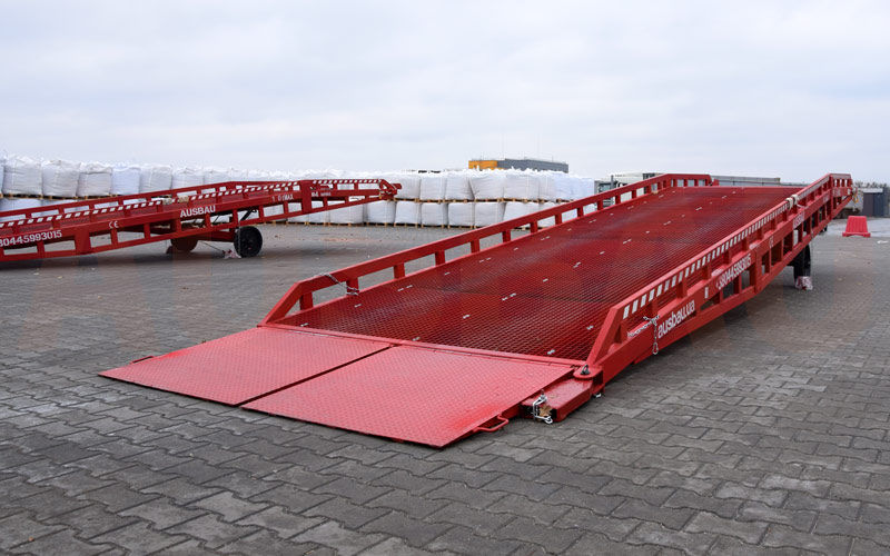 Dock loading ramp - ECO series - AV-EXIM - for forklift trucks / for ...