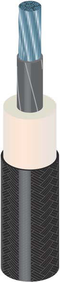 Power cable - SILICOUL® 13.8 KV - OMERIN - copper / flexible / halogen-free