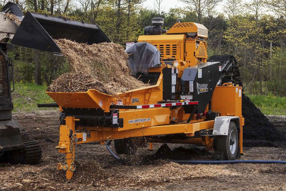Double-shaft shredder - 1425 - Bandit Industries, Inc - for wood / compact