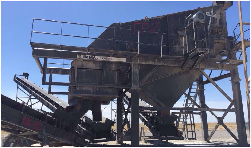Mining screener - IMMA Global A.S - linear vibrating / for bulk materials