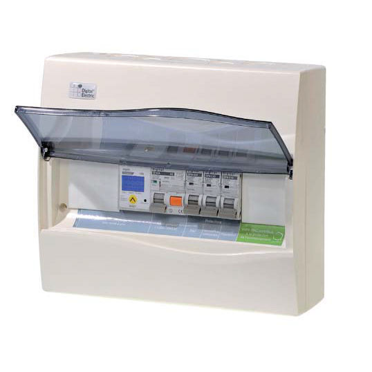 Equipped electrical enclosure - DIGITAL ELECTRIC - wall-mounted ...