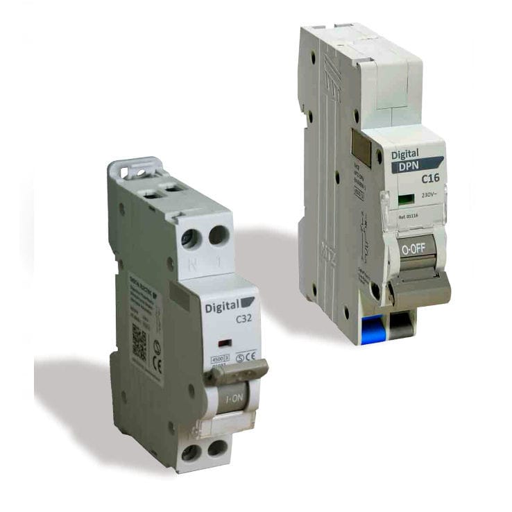 Thermal-magnetic circuit breaker - DIGITAL ELECTRIC - short-circuit ...