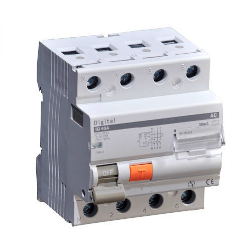 AC residual current circuit breaker - DIGITAL ELECTRIC - single-phase ...