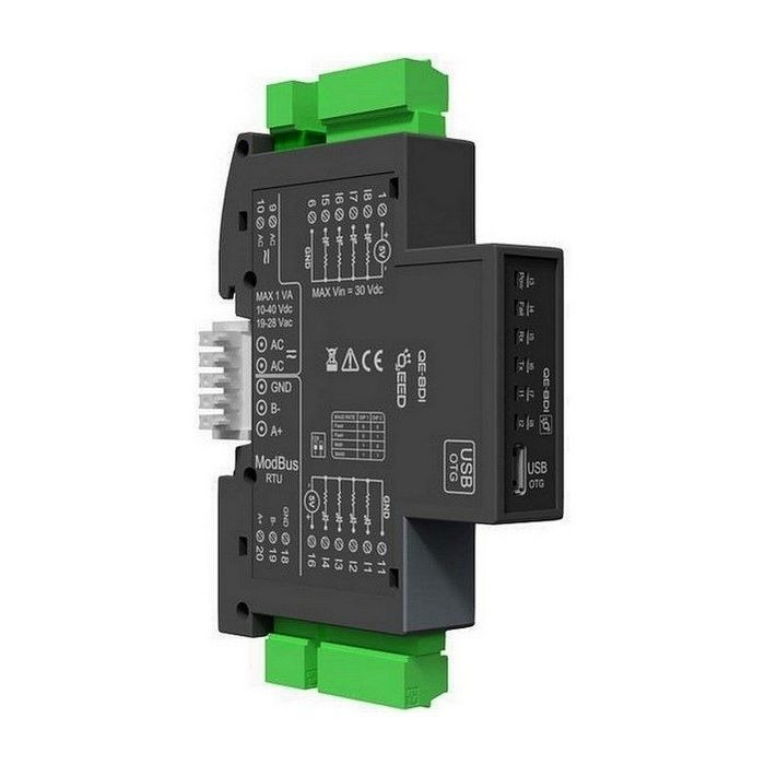 Digital I/O module - QE-8DI - qeed - Modbus RTU / serial / RS485