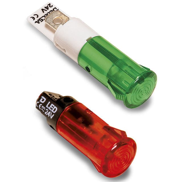 Permanent indicator light - D-222 - DELECSA - LED / panel-mount / IP64