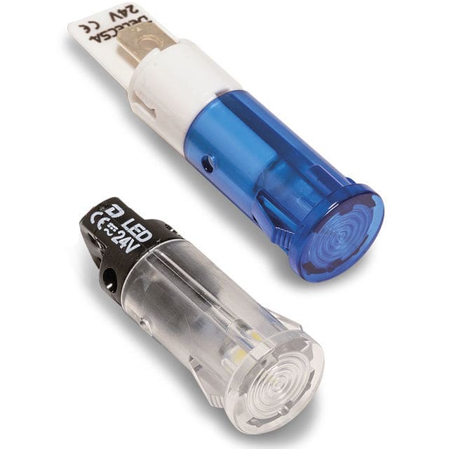 Steady indicator light - D-230 - DELECSA - LED / panel-mount / IP64