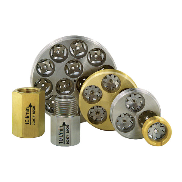 Flow limiter - B series - Meister Strömungstechnik GmbH