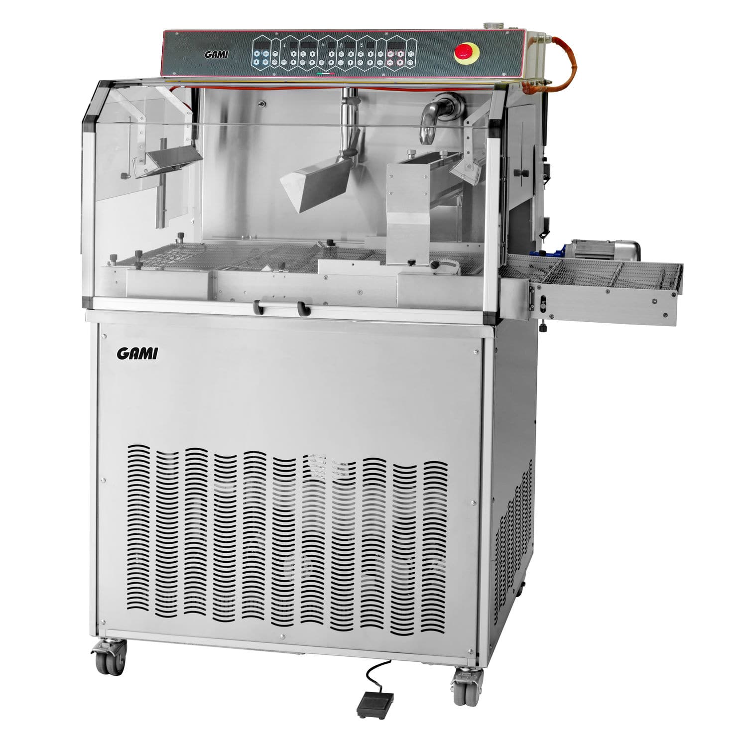 Continuous enrobing and tempering machine - R550 - GAMI s.r.l. - for ...