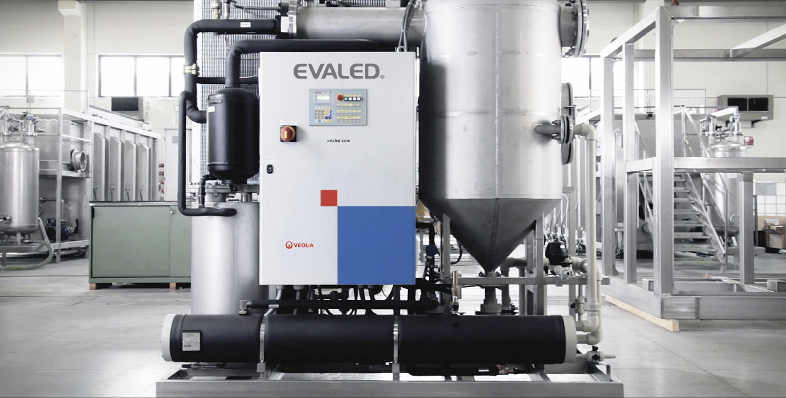 Thermal evaporator - PC F series - EVALED® Evaporators for industrial ...