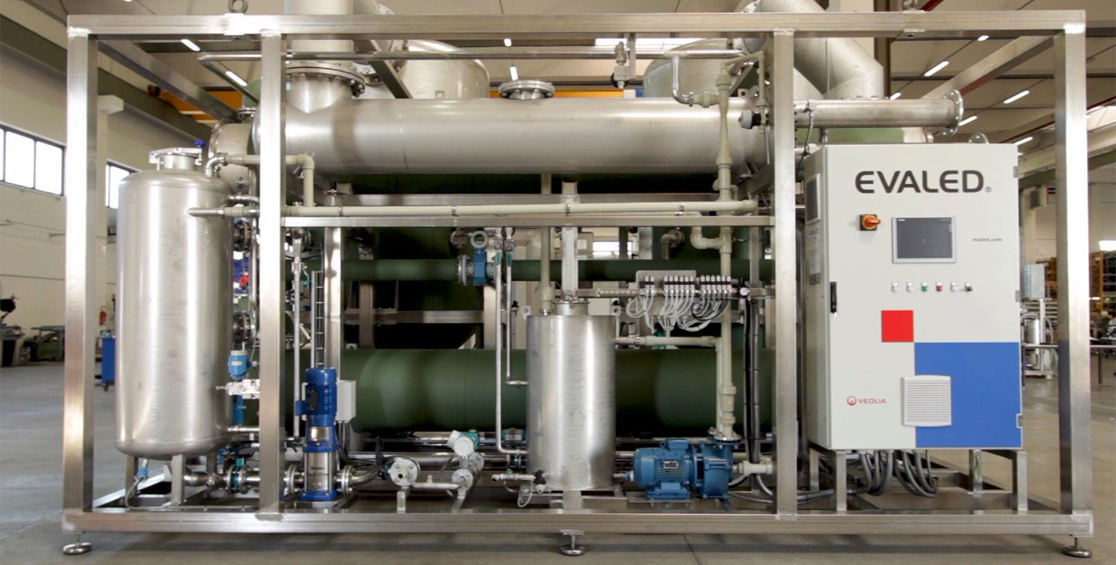 Thermal evaporator - AC F series - EVALED® Evaporators for industrial ...