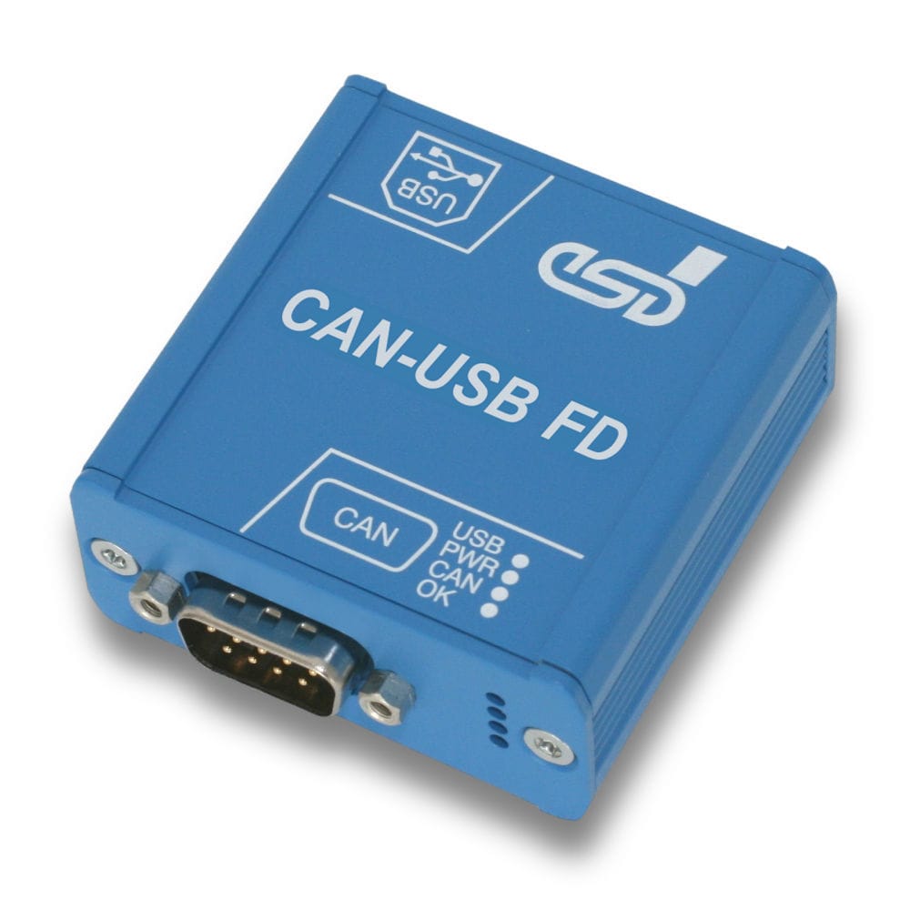 CAN FD interface module - CAN-USB/3-FD - esd electronics gmbh - USB ...