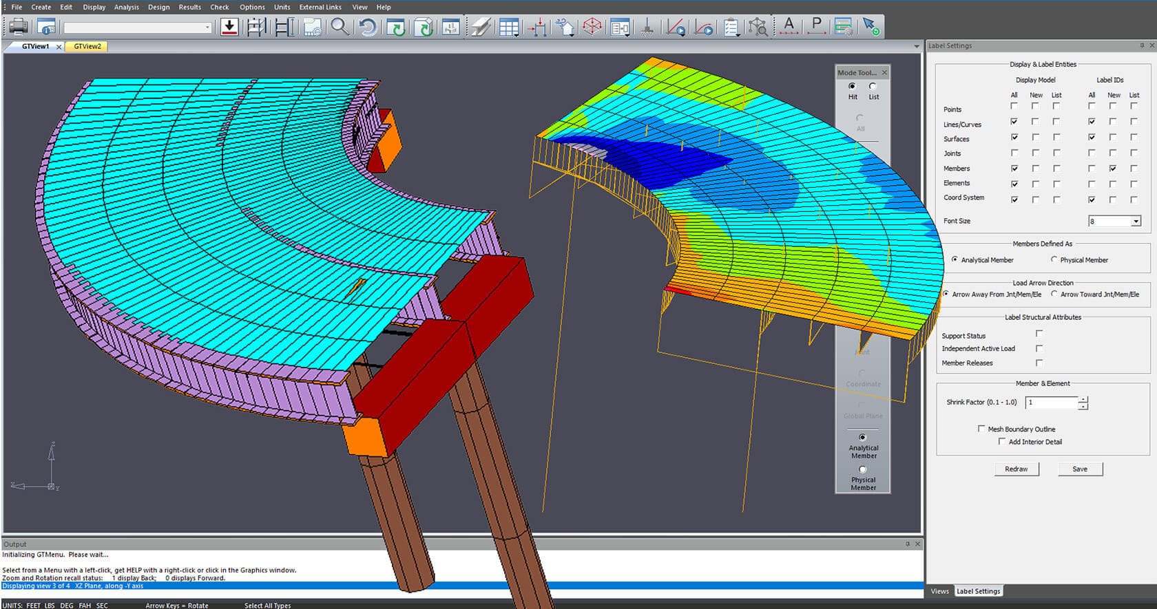 Structural analysis software - GT STRUDL® - Hexagon PPM - dynamic ...