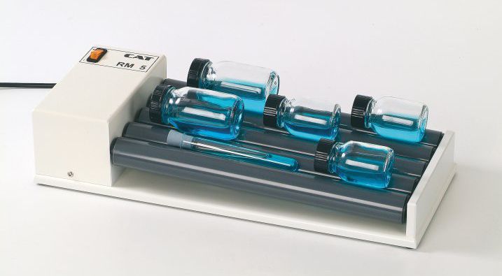Roller laboratory shaker - 1 - 80 rpm | RM series - Ingenieurbüro CAT M ...