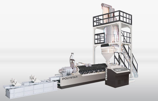 Plastics recycling extrusion line - TR-B series - Polystar Machinery Co ...