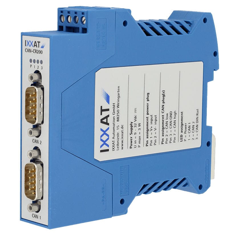 Network repeater - CAN-CR200 - IXXAT Automation - CAN bus