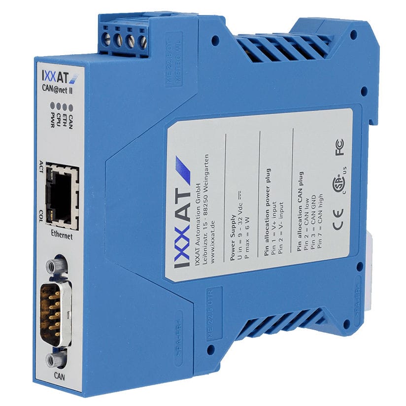 Communication gateway - CAN@net II/Generic - IXXAT Automation - Ethernet / fieldbus / CANbus