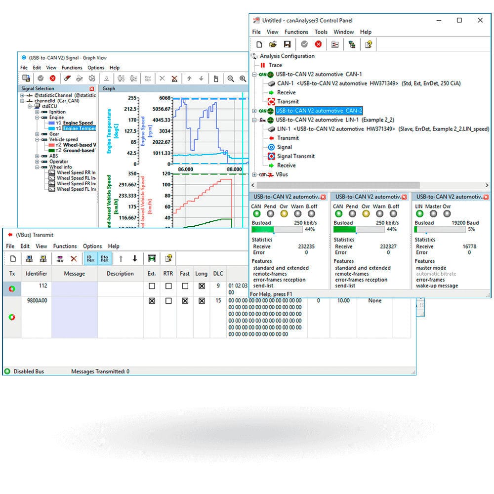 Analysis software - canAnalyser series - IXXAT Automation - emulation ...