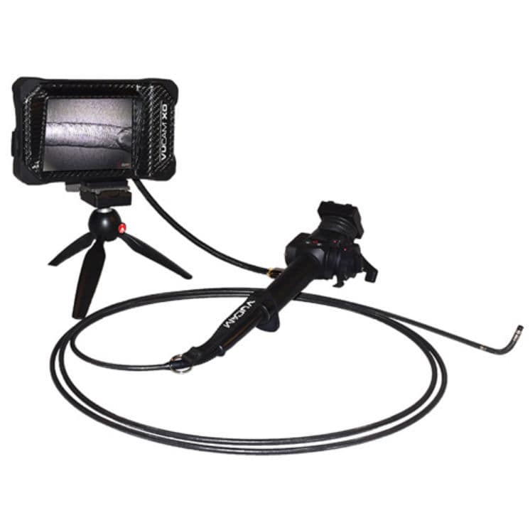 Flexible video endoscope - VUCAM D - FORT IMAGING SYSTEMS - for remote ...