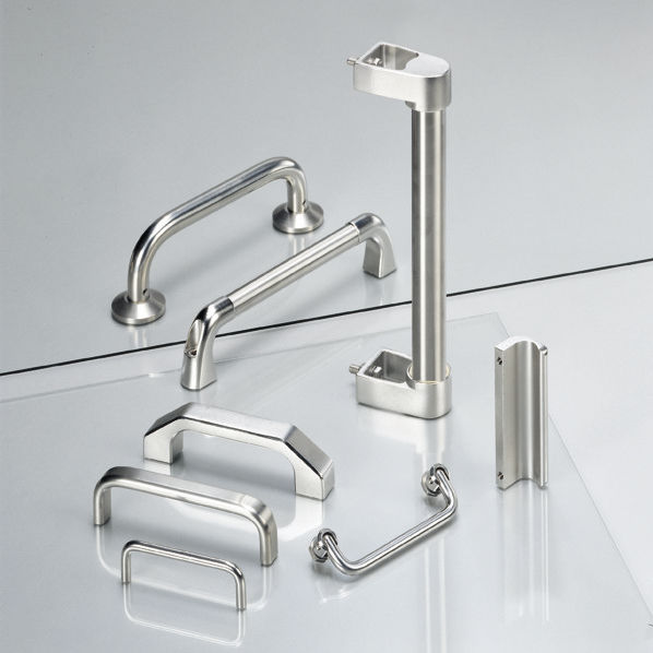 Pull handle - Rohde AG - folding / transport / stainless steel